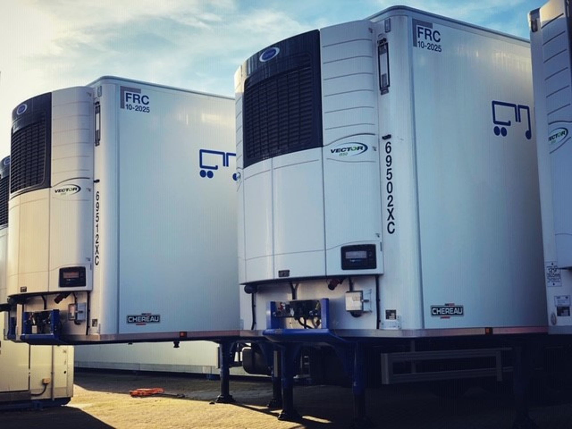 Koeltrailer huren | Vind uw vriestrailer | Dawsongroup